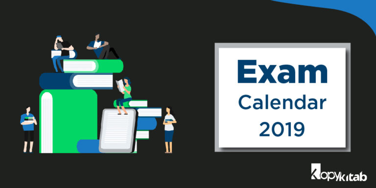 Exam Calendar 2019 | Check Exam Dates Of All Entrance Exams