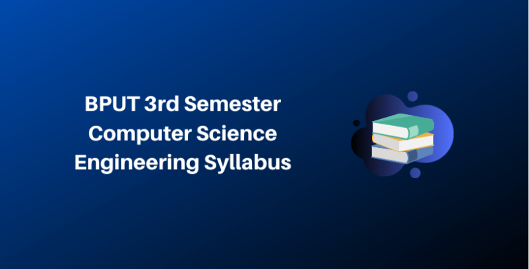 BPUT 3rd Semester Computer Science Engineering Syllabus And Pattern