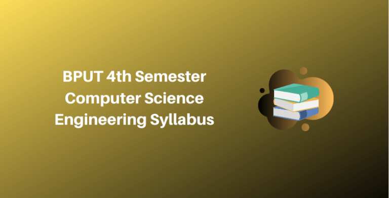 BPUT 4th Semester Computer Science Engineering Syllabus & Pattern 2021