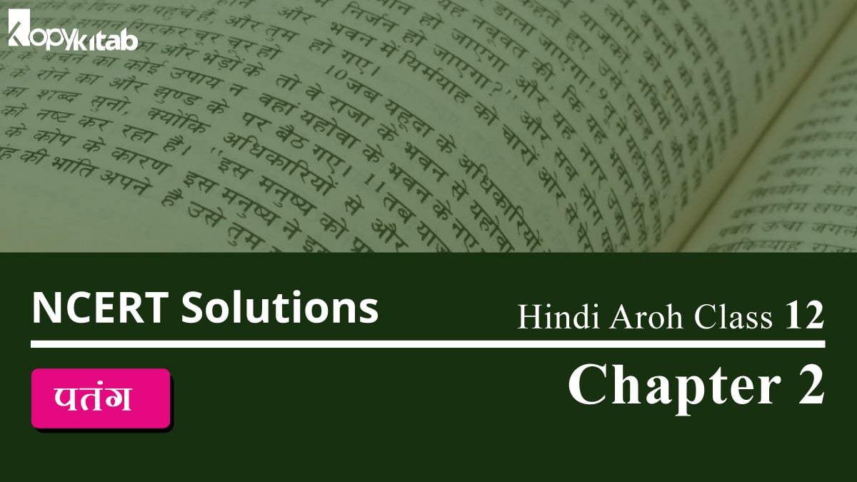 NCERT Solutions For Class 12 Hindi Aroh Chapter 2 Download Free PDF