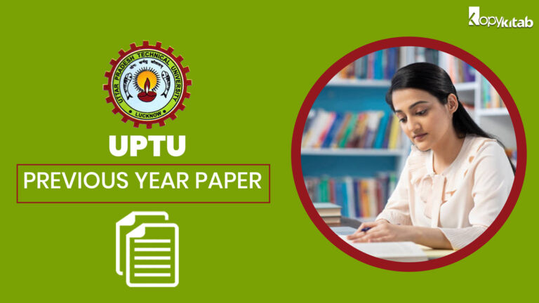 UPTU Previous Year Paper 2021 | Download Previous Year Papers Free PDF