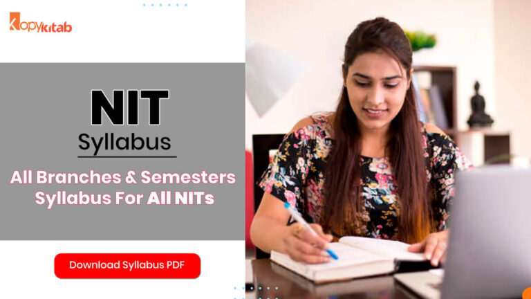 NIT Syllabus 2023: Download B.Tech & M.Tech Syllabus For All NITs