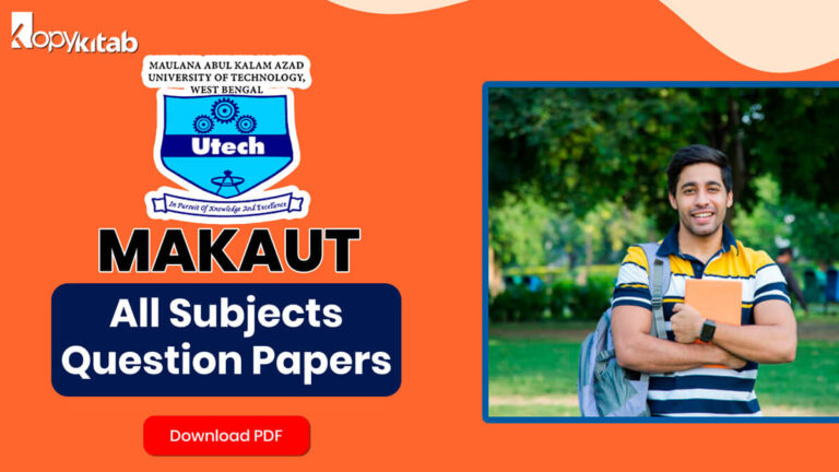 MAKAUT Question Papers For All Courses | Download Papers Free PDF