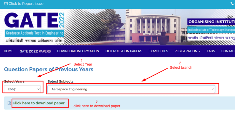 GATE Aerospace Engineering Previous Year Question Papers With Solutions