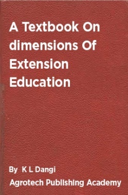 Download A Textbook On Dimensions Of Extension Education PDF Online by ...