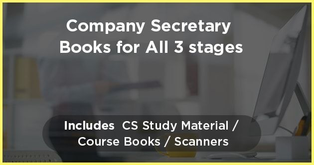 Download Company Secretary (CS) Books 2025 | PDF Online