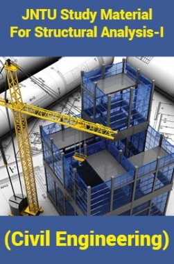 Download JNTU Civil Engineering Structural Analysis-I PDF Online 2020