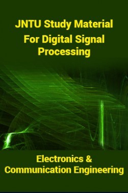Download JNTU Electronics And Communication Engineering Digital Signal Processing PDF Online 2020