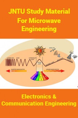 Download JNTU Electronics And Communication Engineering Microwave Engineering PDF Online 2020