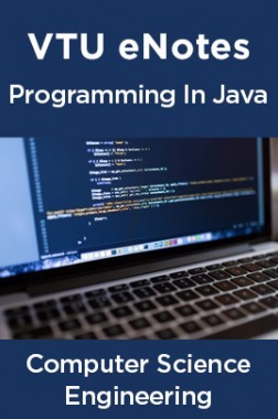 Download VTU eNotes On Programming In Java For Computer Science ...