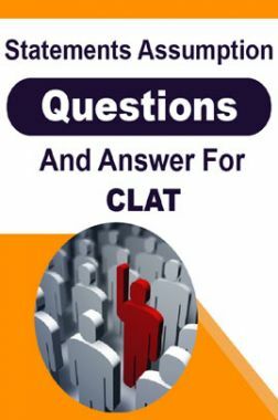 Download CLAT Statement Assumption Questions And Answers PDF Online 2020