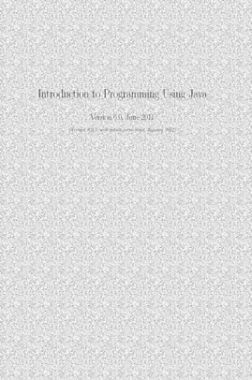 Download Free Introduction To Programming Using Java PDF Online