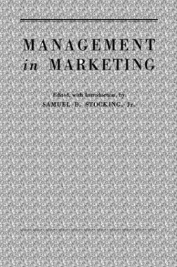 Free Download Management In Marketing by PUBLIC DOMAIN PDF Online
