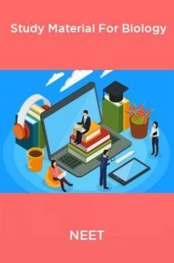 Download NEET Study Material For Biology PDF Online 2021