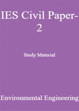 Download IES Civil Paper 2 Study Material Environmental Engineering PDF ...