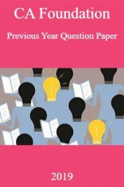 Download CA Foundation Previous Year Question Paper-2019 by Panel Of ...