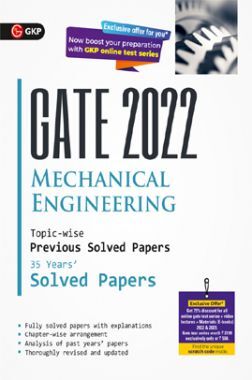 Download GATE 2022 Mechanical Engineering - 35 Years Topic-Wise Previous Solved Papers PDF Online