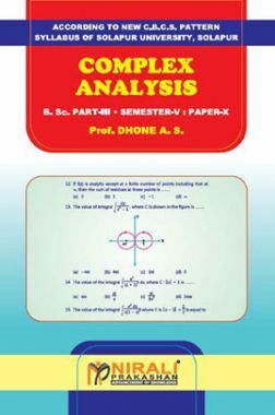 Download Complex Analysis Mathematics Paper - 10 PDF Online by Prof. Dhone A. S.