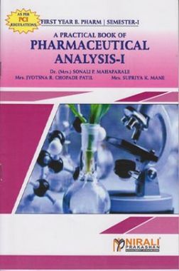 Download Pharmaceutical Analysis 1 Practical Book PDF Online by Dr ...