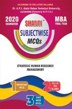 Download MCQs Of Strategic Human Resource Management For MBA PDF Online 2020