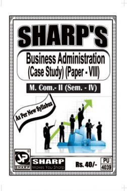 Download Business Administration (Case Study) PDF Online 2021