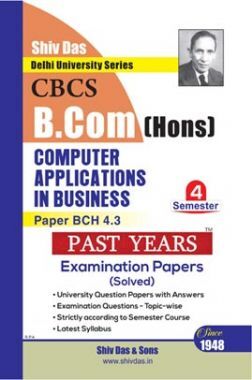 Download Computer Applications in Bussiness For B.Com Hons Semester 4 ...
