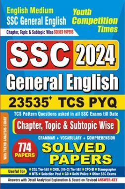 Download SSC General English Solved Papers 2023-24 by YCT Expert Team PDF Online